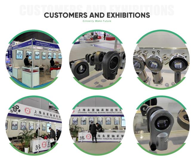 Maintenance-required spherical plain bearing application example