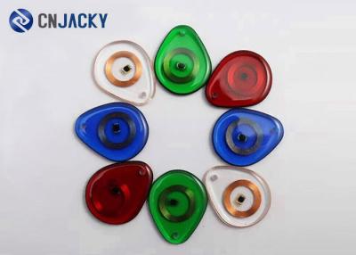 Cina Materiale trasparente TK4100 dell'ABS di Keychain della catena dell'orologio di chiave di RFID per la porta residenziale in vendita