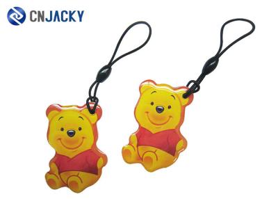 China De waterdichte Epoxyrfid Markering van EM4100, Kleurrijke Ronde NFC Epoxykeychain Te koop