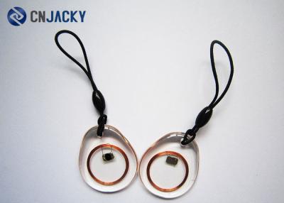Cina prova senza contatto dell'acqua/polvere di Keychain dell'etichetta di 125khz Rfid con protezione del grado Ip68 in vendita