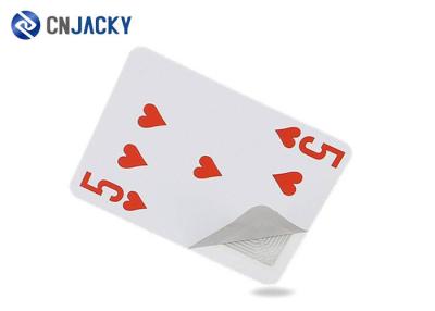 Cina carta da gioco di progettazione RFID Smart Card RFID/carta del poker su misura 915mhz per i giochi in vendita