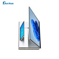 Quality LCD Motorized Lifting Monitor Paperless USB Mircrophone Desktop Conference Terminal for sale