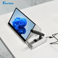 Quality Enterprises Desktop Terminal Touch Screen Lcd Monitor Lift With Audio Conference for sale