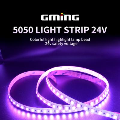 Cina Striscia LED SMD 5050 RGB Bassa Tensione 10m 60pz/M Interno / Esterno in vendita