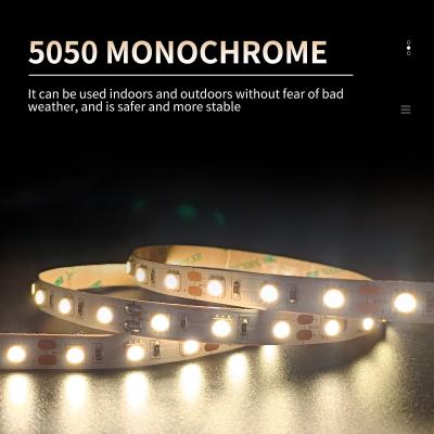 Cina Luminoso Monocromatico 112 Lampada SMD LED Strisce Flessibili 5050 120 Gradi Risparmio Energetico in vendita