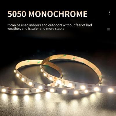 Cina Luce di striscia monocromatica di SMD 5050 LED 112pcs/M 12/24 V per la luce dello specchio del bagno in vendita