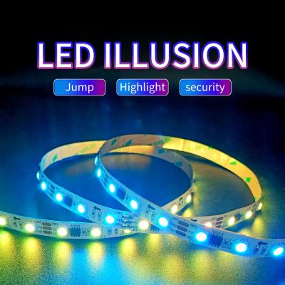 Cina Banda leggera al neon flessibile corrente variopinta della lampada di 5050 RGB Antivari in vendita