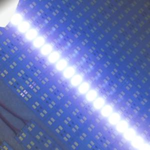 China Hoge Heldere LEIDENE van SMD 3528 Strook Lichte gelijkstroom 12V Harde Geleide Bar Stijf Warm Wit 60 Leds/M Te koop