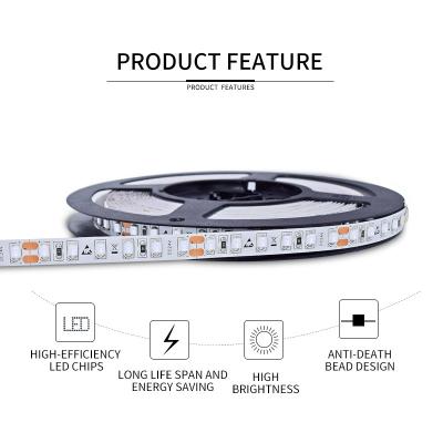 China Wasserdichter SMD LED Streifen 12/24VDC 630nm 12W IP65 25LM zu verkaufen
