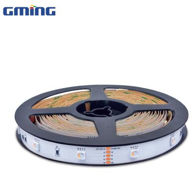 China warmer weißer 390-400lm 5050 SMD RGB LED Streifen 60leds/m 18W zu verkaufen