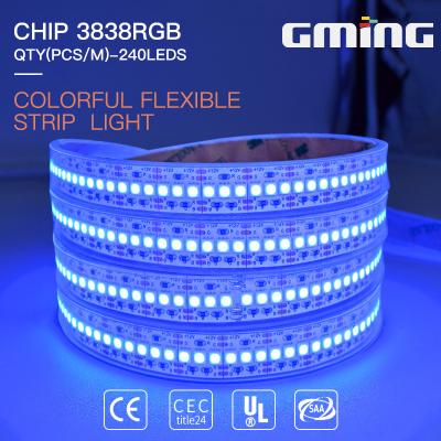 China 3Oz Streifen-Licht PWBs 463nm 240les/m 24W SMD RGB LED zu verkaufen
