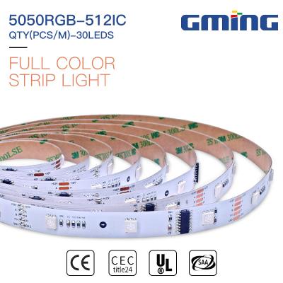 Cina 2Oz luce di striscia di larghezza 6W 630nm 5050 LED del PWB 10MM 12/24VDC in vendita