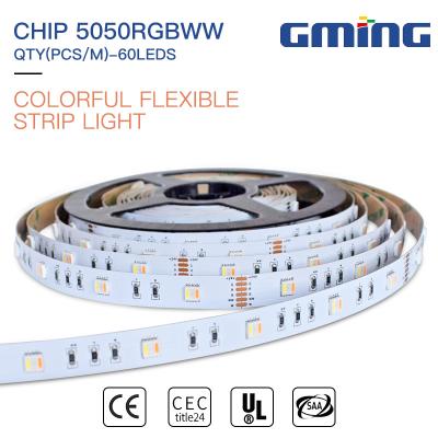 Cina Luce di striscia impermeabile di 12W 12/24V 1903IC 463nm SMD 5050 LED in vendita