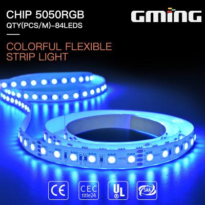 Cina 1 fila 3m diritti IP20 9.6W SMD5050 ha condotto le luci del nastro in vendita