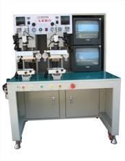 China Máquina de soldadura por barra caliente con doble cabezal y dos módulos de trabajo en venta