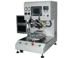 China Hotbar Machine Pulse Heating For Flex Boards Desktop Rotary Pulse Pressing Bonding Te koop