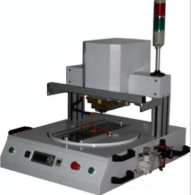China Programmabele thermo-pulswarmstok soldeermachine met draaitafel Te koop
