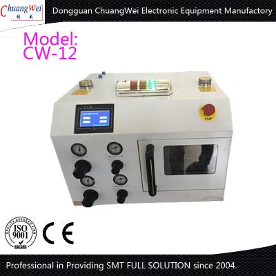 China Máquina de limpieza de boquillas de chorro de líquido SMT de presión 12 PCS de boquillas por vez en venta