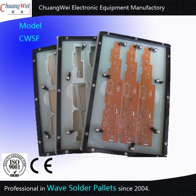 Chine Transporteur SMT pour la chaîne d'assemblage de PCB, outils de processus sans plomb, palettes de soudure de PCB à vendre