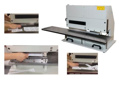 China 0.3-3.5mm Thickness Pneumatic Pcb Depaneling Machine With Sharp Blades for sale