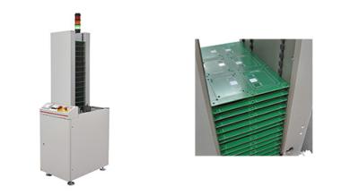 China 25 piezas de cinta transportadora vertical con volteo multifunción 10S para PCB LED en venta