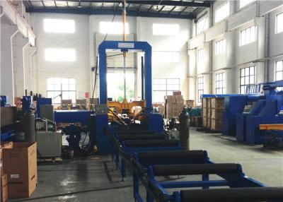 Cina Macchina automatica dell'Assemblea del fascio di H per la linea di produzione resistente del fascio di H con altezza di web dei 3 tester in vendita