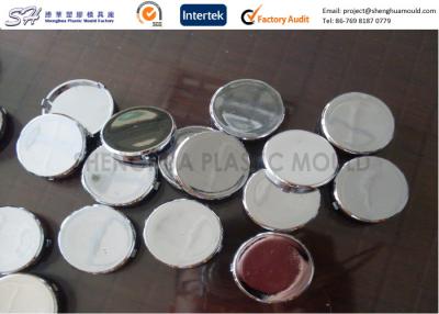 China O plástico chapeado cromo parte as tampas do botão do ABS, serviço feito sob encomenda da modelação por injecção à venda