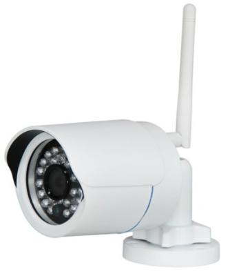 Cina 1,0 Videosorveglianze senza fili del IP di Megapixel HD, mini macchina fotografica della IR-Pallottola di Wifi della rete in vendita