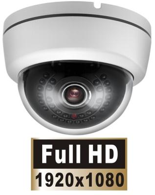 Cina Macchine fotografiche nere del IP di IR LED HD, macchina fotografica della rete della cupola della plastica di POE in vendita