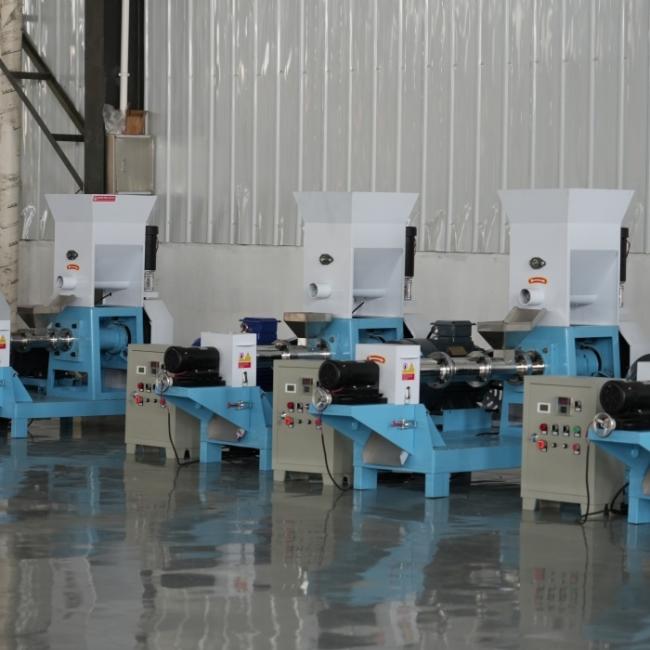 Screw Feed Extruder Machine Floating Fish Feed Pellet Machine Price