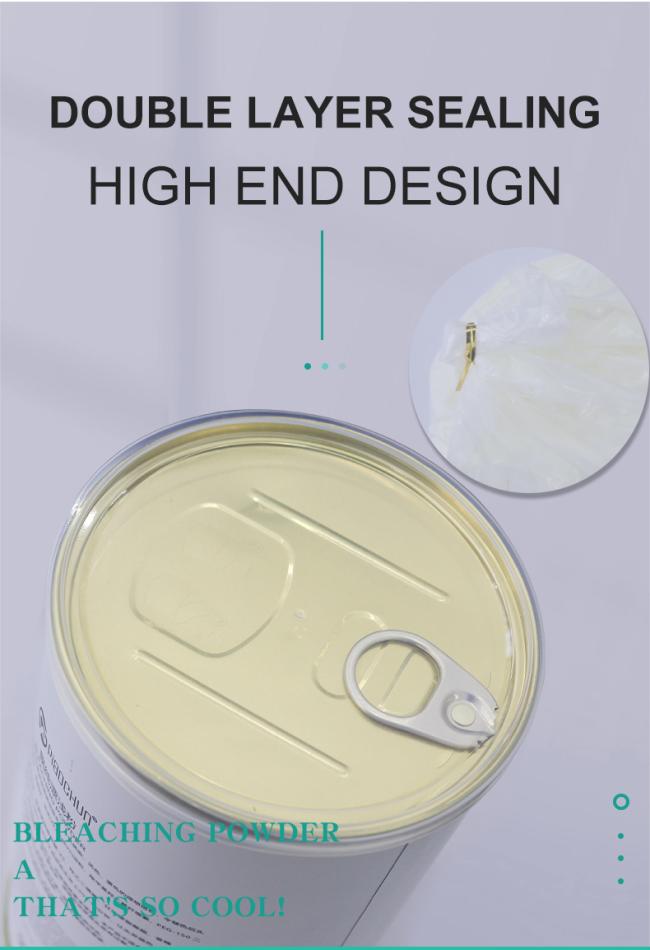 Professional application of bleaching powder