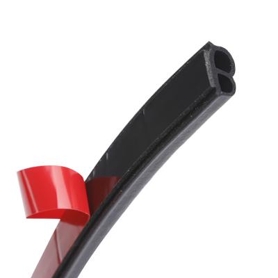 China B Ype Epdm Weatherstrip WithB Type Self-adhesive Sealing Strip for Automobile Doors and windows B-type Car Door Rubber Seal for sale