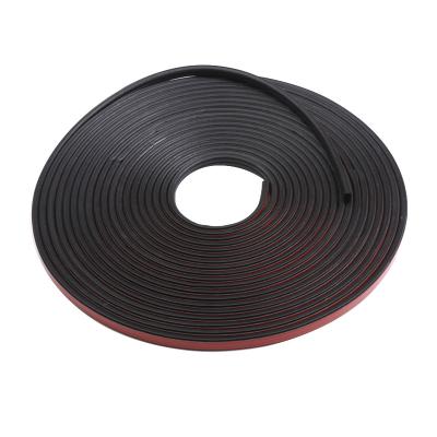 China 2024 Factory Direct Sales B Type Door Seal Weatherstrip Car Door Rubber Seal Car Sound Insulation 4 Meters Back Glue Seal for sale