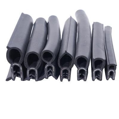 China Customized EPDM Extrusion Rubber Seal Strip for Car Window and Door for sale