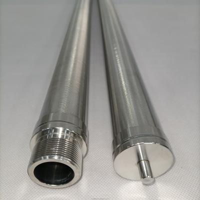China Roestvrij staal 304 Johnson Wedge Wire Screen het Netwerk van de 200 Micronfilter Te koop