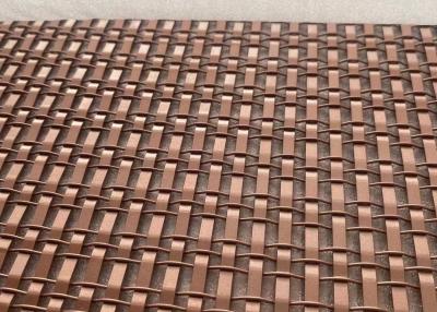 中国 ケーブルおよび棒の建築装飾的な金網のステンレス鋼を平織り 販売のため