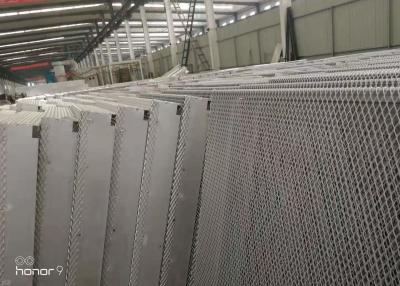 China PVDF bedekte Uitbreidende Draadnetwerk/van de MetaalGordijngevel Geanodiseerde Gouden Koperkleur met een laag Te koop