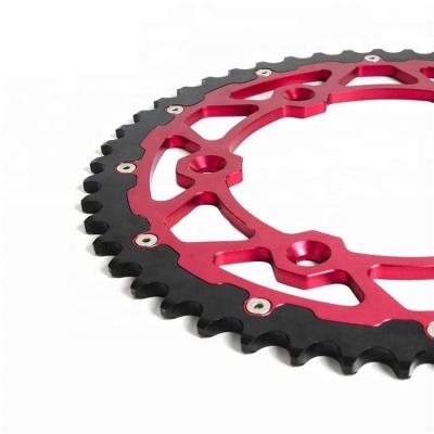 중국 Honda CR500R에 맞춤형 47 이빨 CNC 레이싱 후방 스프록트 뛰어난 내구성 판매용