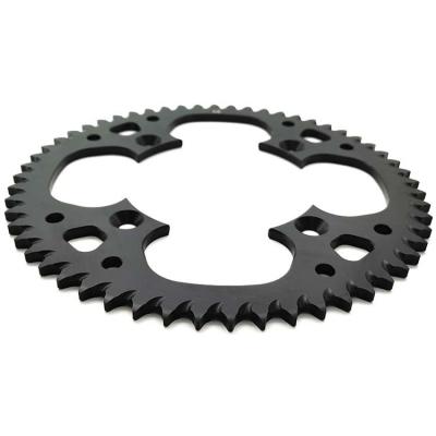 중국 자연 색상 420 49T-56T CNC 알루미늄 합금 후방 스프록트 판매용