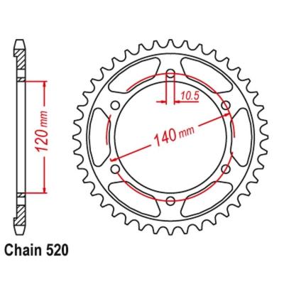 중국 이 금색 후방 스프론크로 가와사키 EN500 Vulcan ZXR400R의 성능을 향상시키세요 판매용