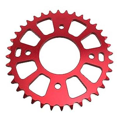 중국 혼다 CRF50 XR50 50CC용 T6061/7075 알루미늄 합금으로 만든 사용자 지정 37T 후방 스프로켓 판매용