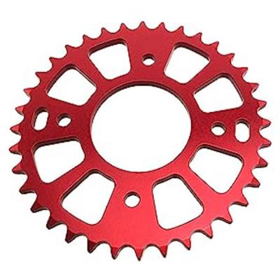 중국 혼다 CRF50 XR50 50CC용 T6061/7075 알루미늄 합금으로 만든 사용자 지정 37T 후방 스프로켓 판매용