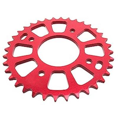 중국 혼다 CRF50 XR50 50CC용 T6061/7075 알루미늄 합금으로 만든 사용자 지정 37T 후방 스프로켓 판매용