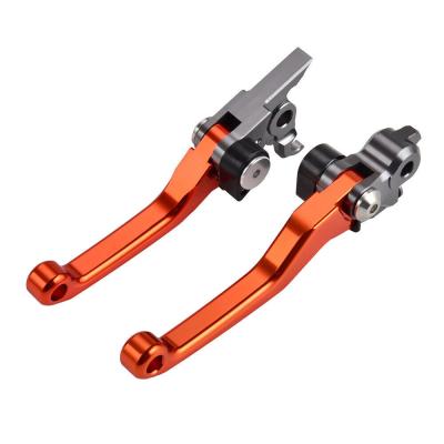 중국 컬러 애노디제드 커스텀 더트바이크 CNC 브레이크 클러치 레버 KTM 125 SX EXC 150 SX/XC 판매용