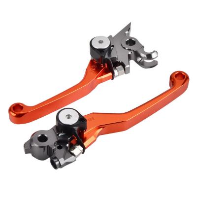 중국 컬러 애노디제드 커스텀 더트바이크 CNC 브레이크 클러치 레버 KTM 125 SX EXC 150 SX/XC 판매용