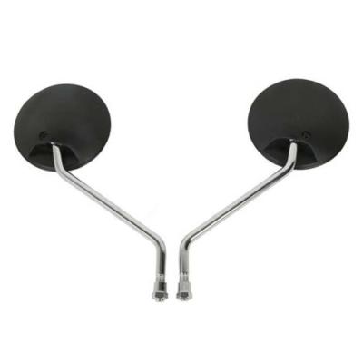 Chine Surface convexe Rétroviseurs de moto noirs pour Honda CG125 XL250 XR250 personnalisés à vendre