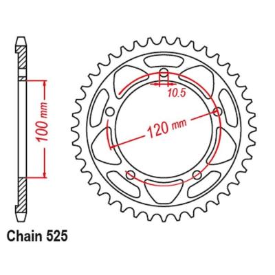 중국 맞춤형 오토바이 525 40T 41T 42T RSV4 Aprilia 1000 RSV4 Tuono V4용 스프록트 판매용