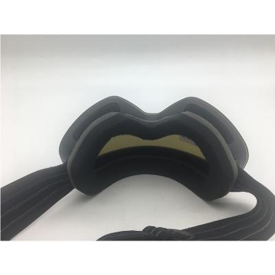 중국 맞춤 로고 블루 프레임리스 마그네틱 렌즈 야외 활동용 스키 눈경 판매용