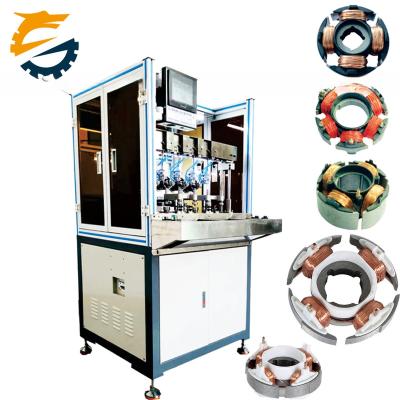 China CNC elektrische stator tafelventilator motor Winding Machine met Max5000rpm vliegvork snelheid Te koop