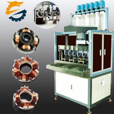 中国 冷却扇風機と磁気ステータ用の精密マイクロモーター自動巻き込み機 販売のため